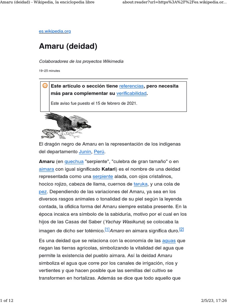 Amaru | PDF