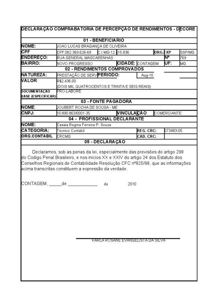 Modelo de Decore(1).Xls Lucas