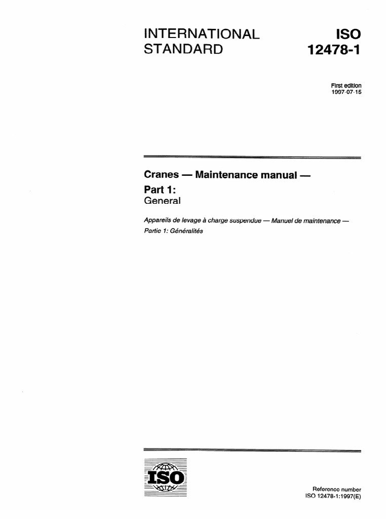 ISO 12478-1 1997 (E) - Image 600 PDF Document | PDF | International ...