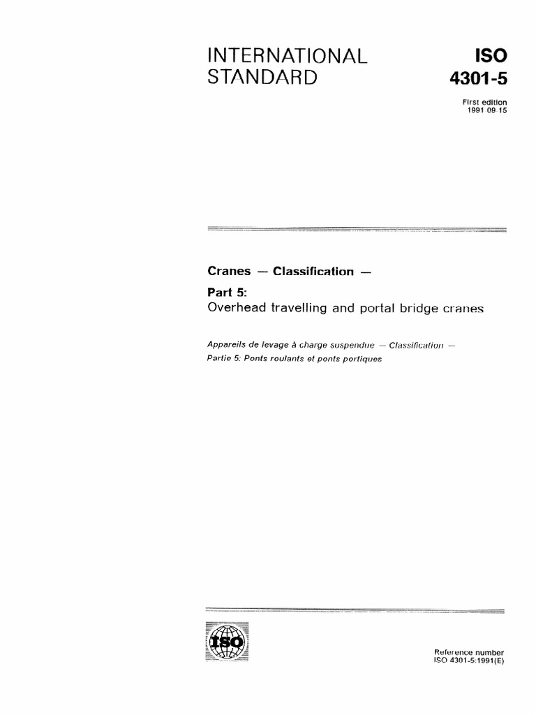 ISO 4301-5 1991 (E) - Image 600 PDF Document | PDF | International ...
