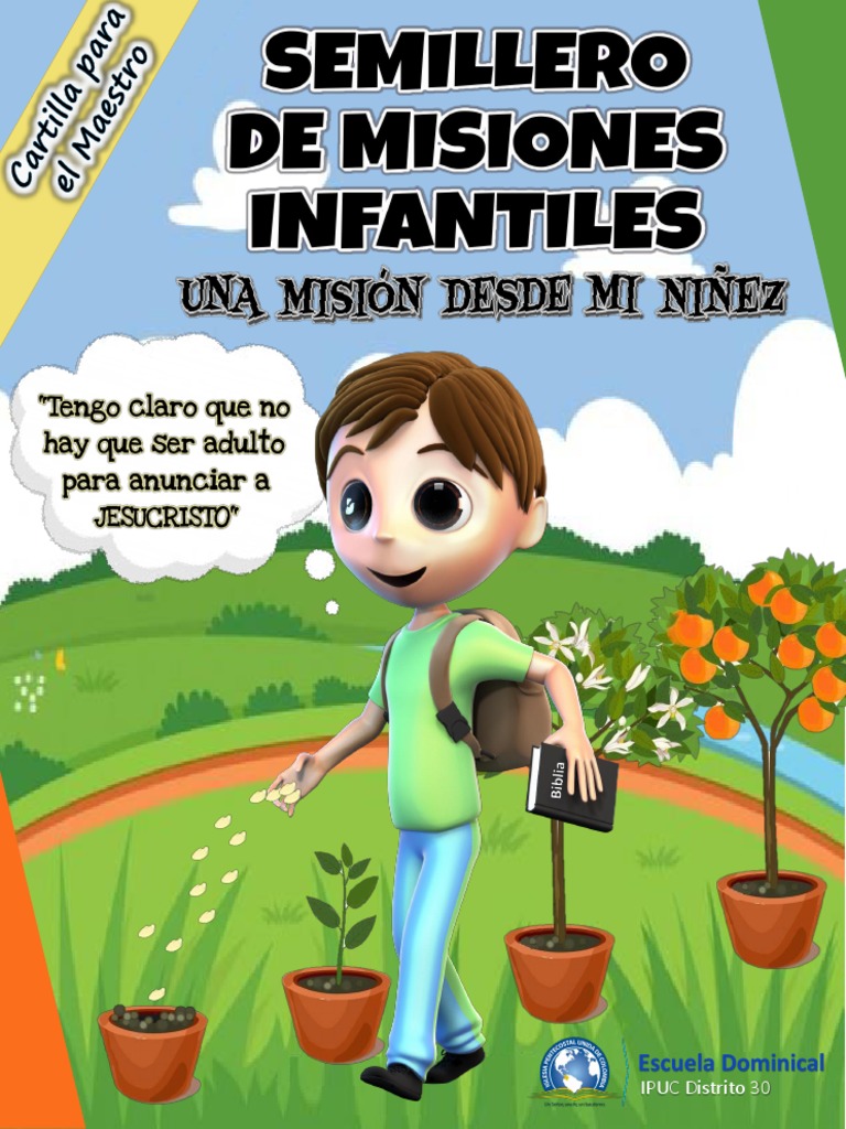 Cartilla Del Maestro Una Misión Desde Mi Niñez, Terminada | PDF | Jesús ...