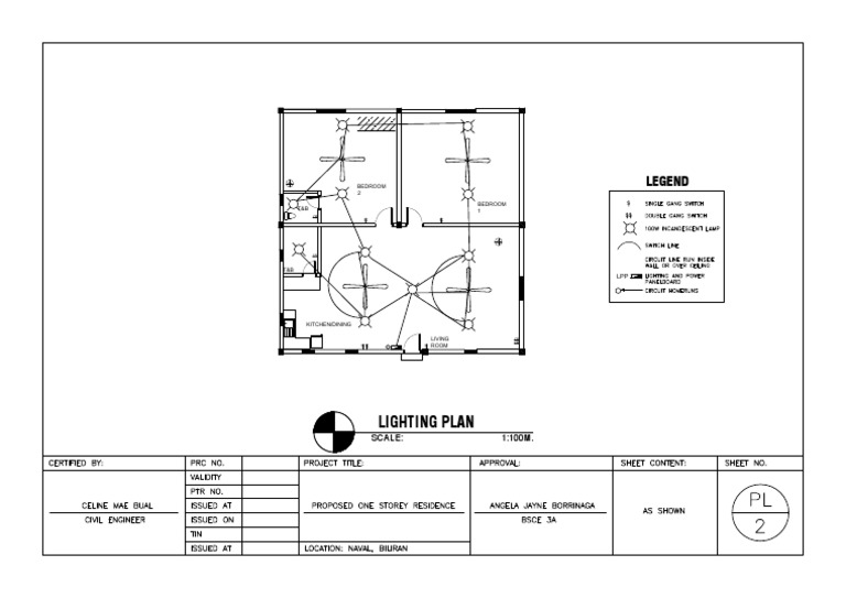 Lighting Floor Plan | PDF
