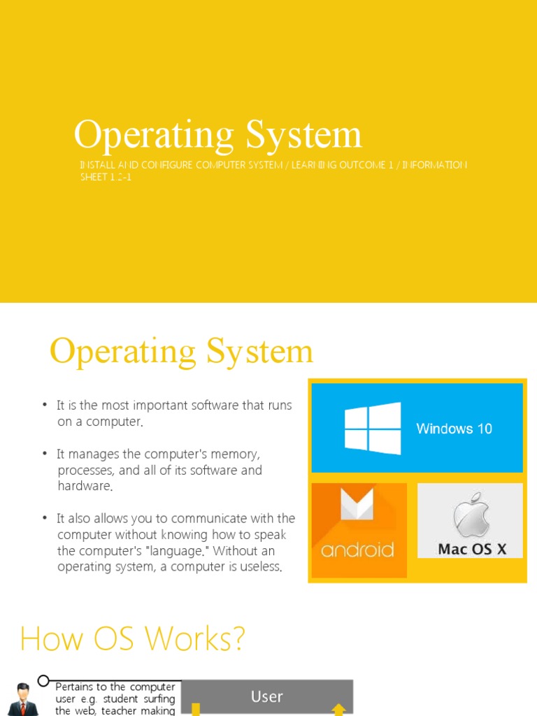 Operating System Presentation | PDF
