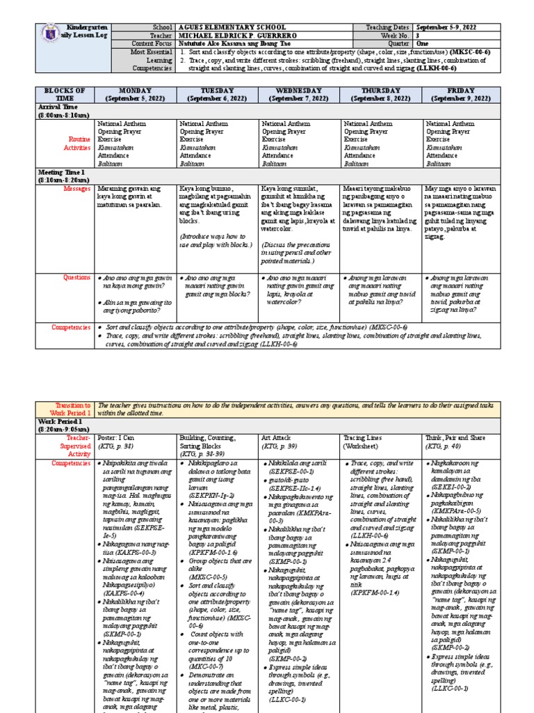 Quarter 1 Week 3 | PDF