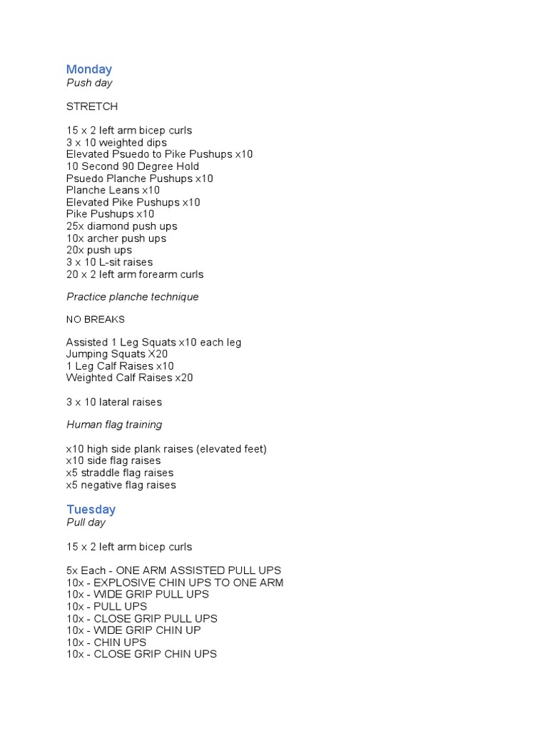 Cutting Workouts | PDF | Weight Training | Physical Exercise