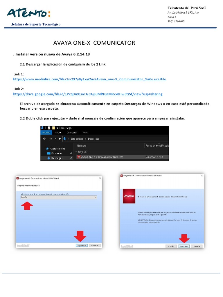 Avaya Communicator - v6.2.14.13 | PDF | Software de Microsoft ...