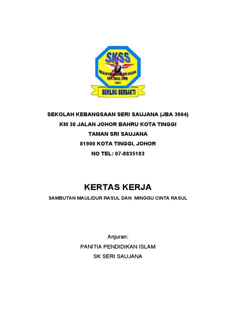 Format Kerta Kerja 2021 (1.10.2021) Sambutan Maulidur Rasul Dan Minggu ... Format Kerta Kerja 2021 (1.10.2021) Sambutan Maulidur Rasul Dan Minggu ...