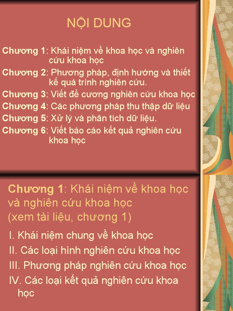 Phuong Phap Nghien Cuu Khoa Hoc | PDF