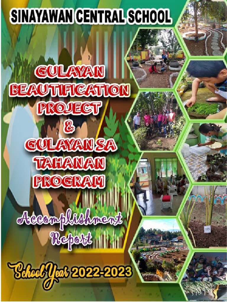 Gulayan Sa Paaralan-Accomplishment Report | PDF