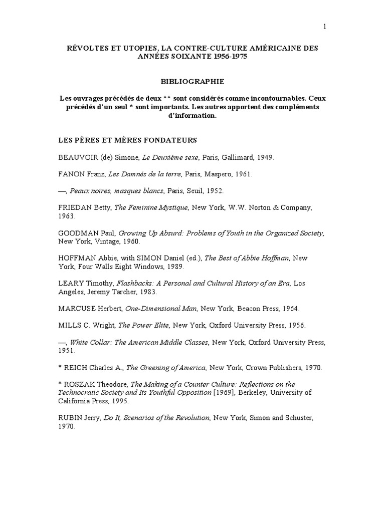 American Counterculture 1956-1975 | PDF | Beat Generation | New Left