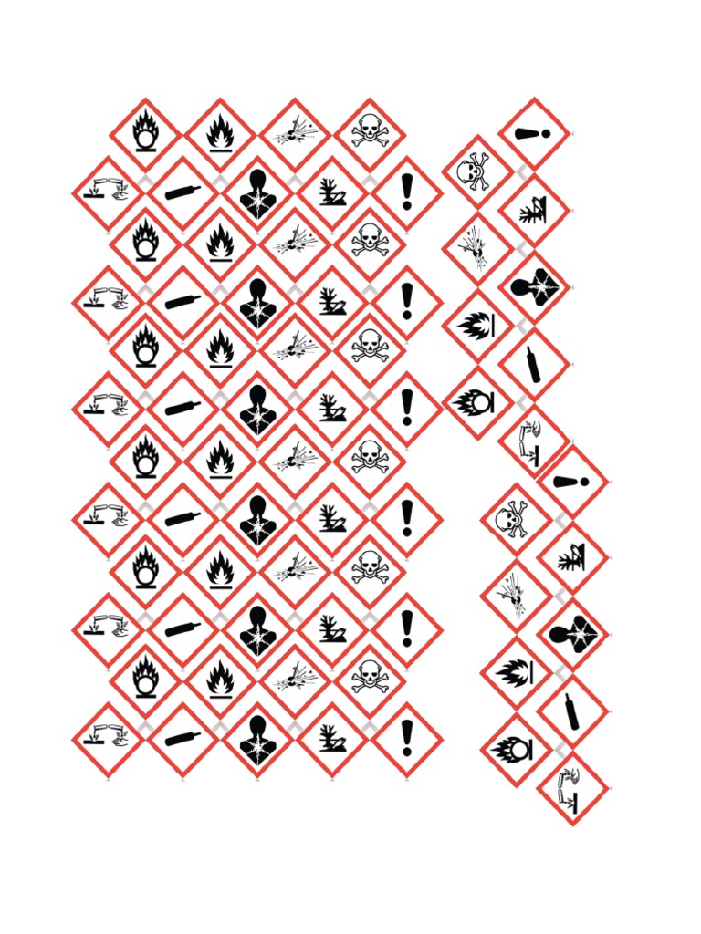 Pictogramas para Laboratorio | PDF