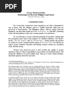 Position Paper Gender | PDF | Violence Against Women | Violence