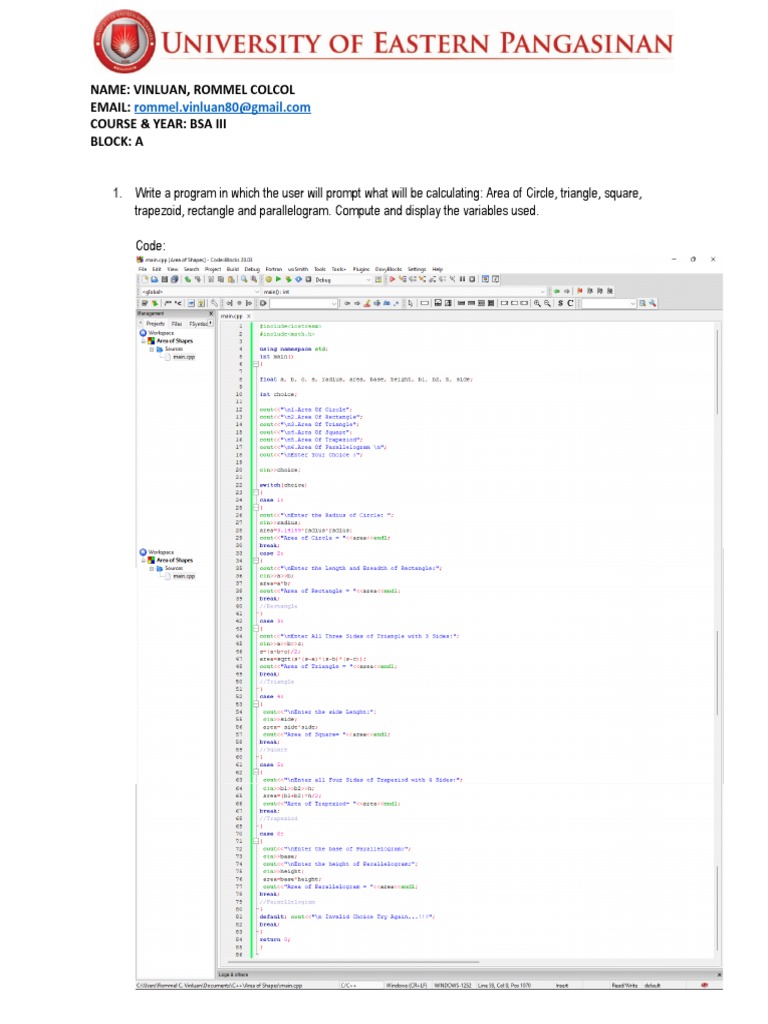 Creating Programs | PDF