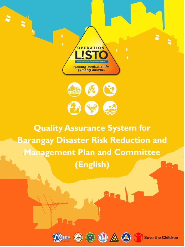 Barangay Disaster Risk Management Plan | PDF | Hazards | Risk