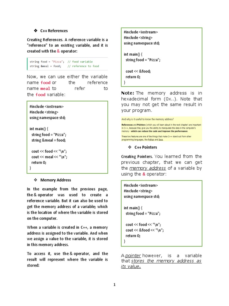 Function Pdf Pointer Computer Programming Variable Computer Science 9426