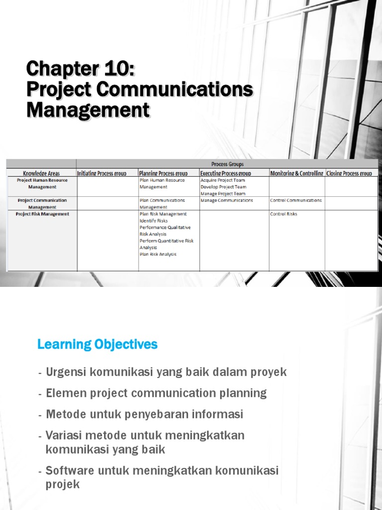 Manpro 10 - Communication Management | PDF