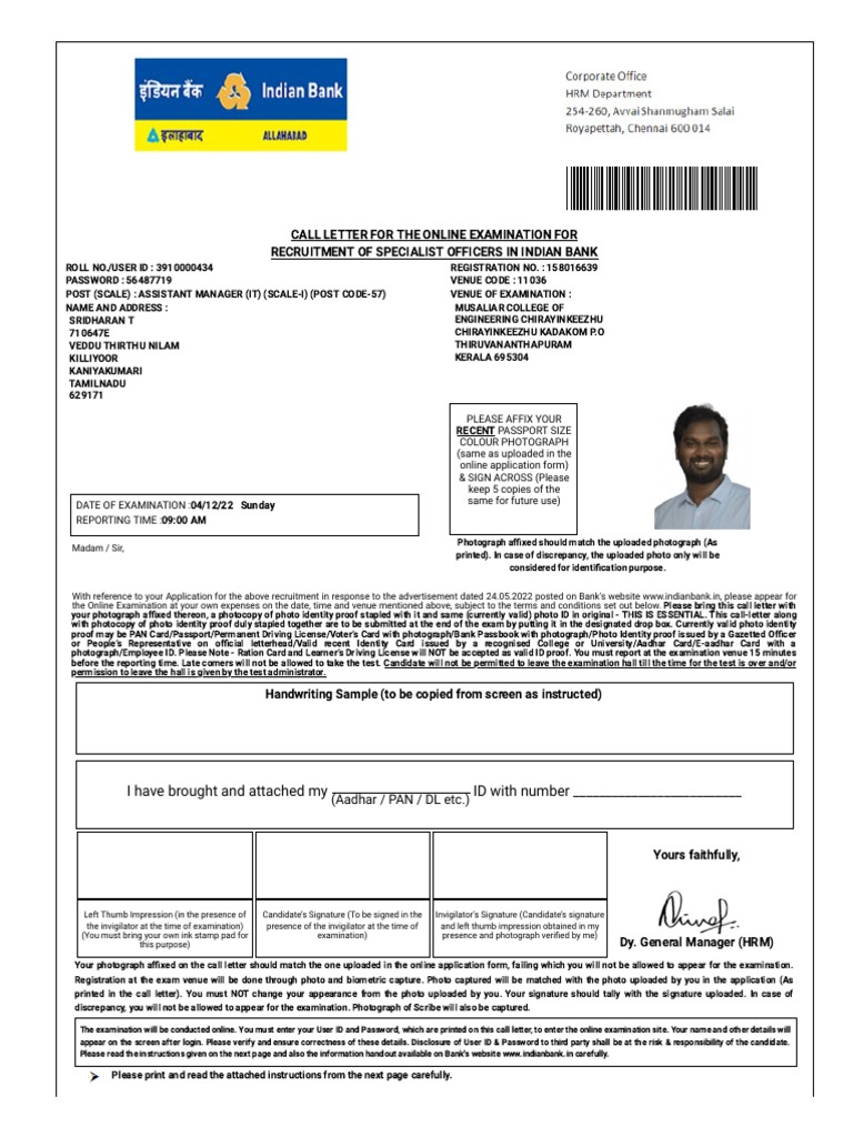 Recruitment of Specialist Officers | PDF | Identity Document | Driver's ...