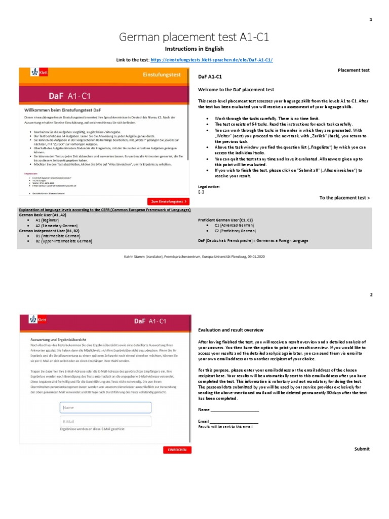 German Placement Translation | PDF | Linguistics | Applied Linguistics