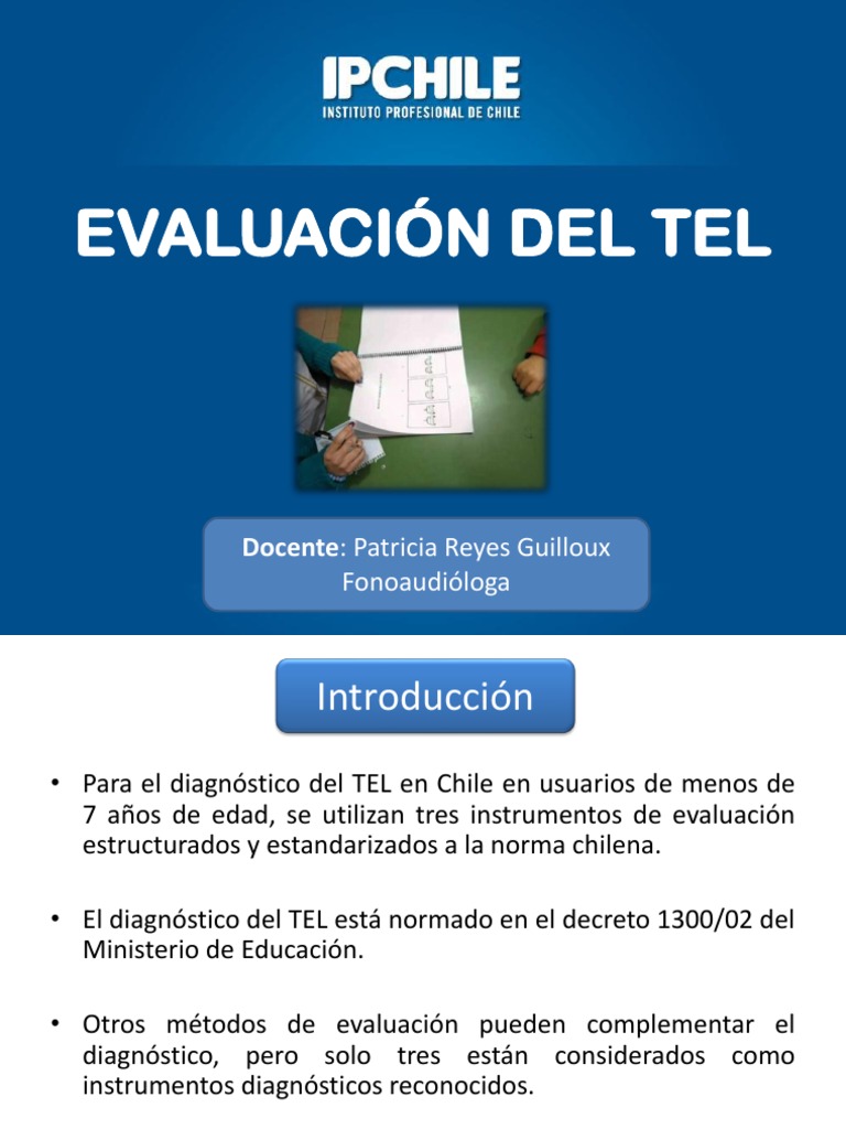 Evaluación Tel | PDF | Palabra | Sílaba