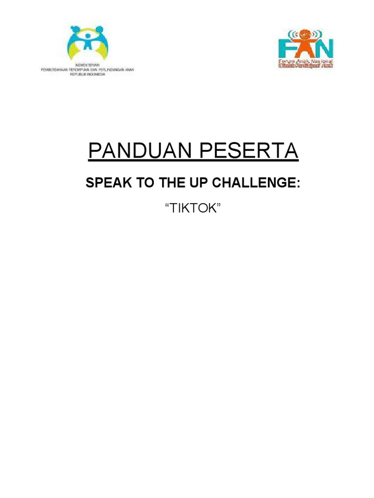 TOR Peserta Tembikar Tiktok | PDF