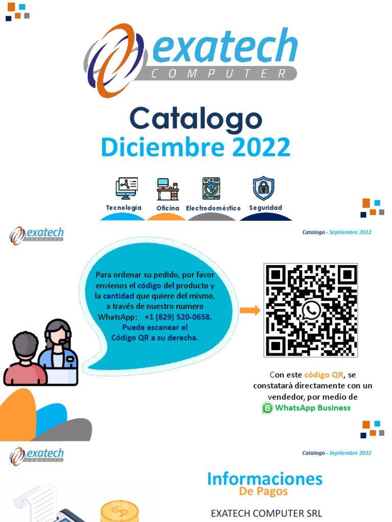 Exatech Computer Srl-Catalogo Diciembre 2022 | PDF | Dell | Memoria USB