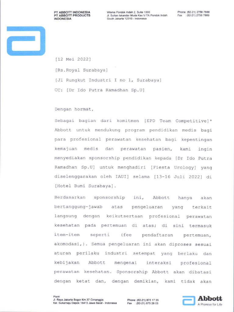 PT Abbot Indonesia | PDF