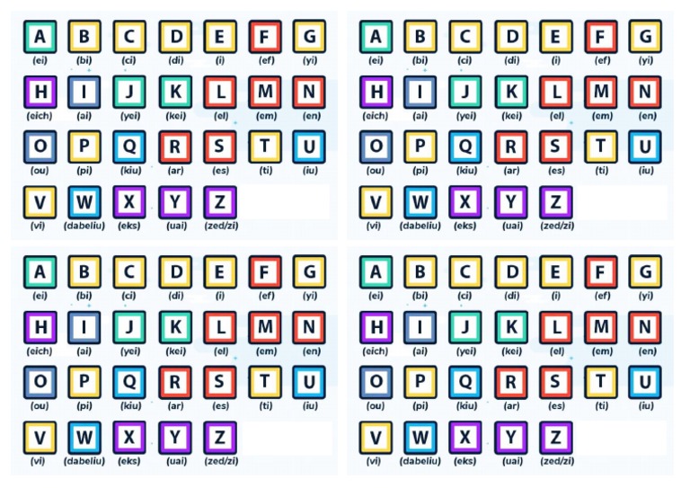 ABC Pronunciation | PDF