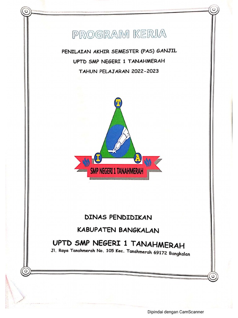 SK Pengawas Ujian 2022-2023 | PDF