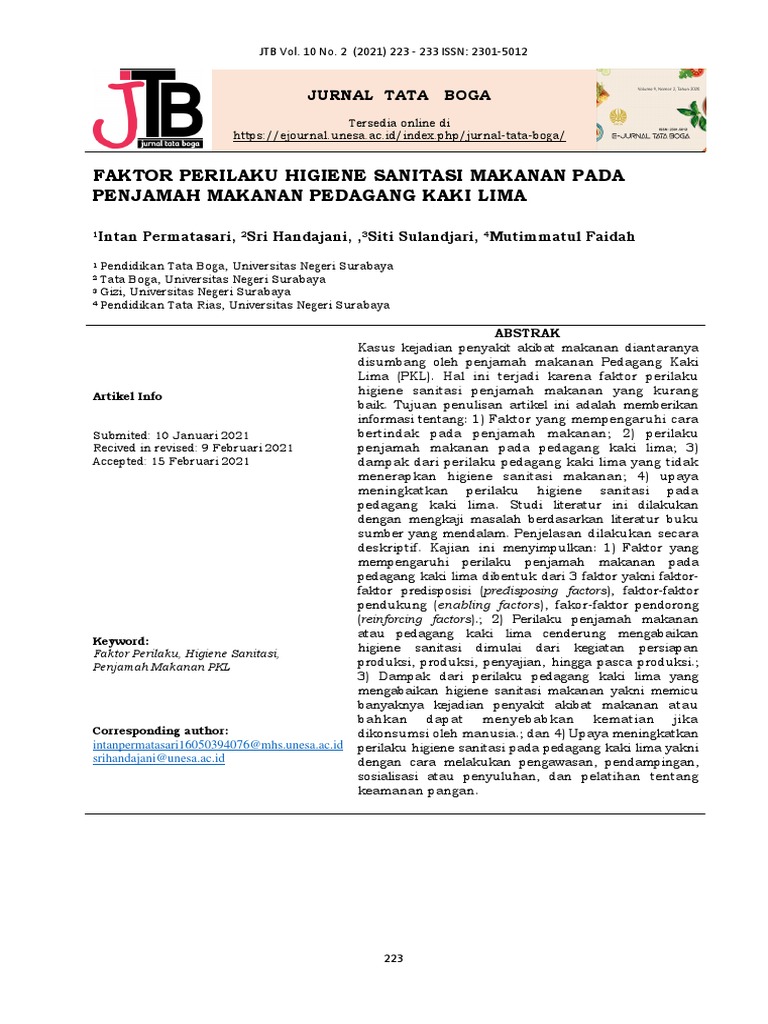 Jurnal HSM 2 | PDF