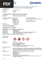Hempalin Enamel 52140 MSDS | PDF | Chemistry | Occupational Safety And ...