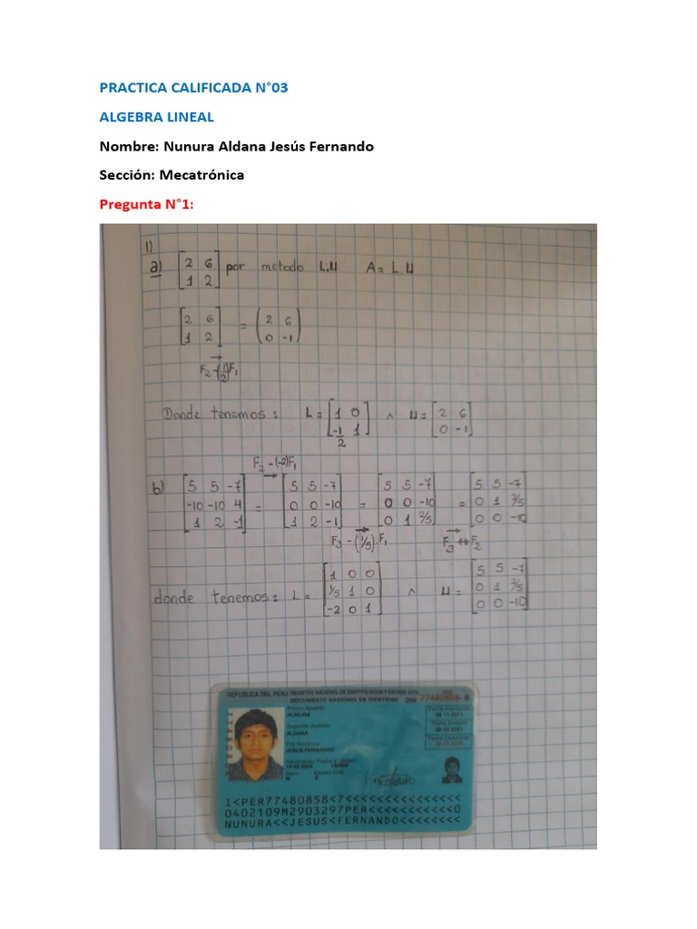 Practica Calificada 3 | PDF