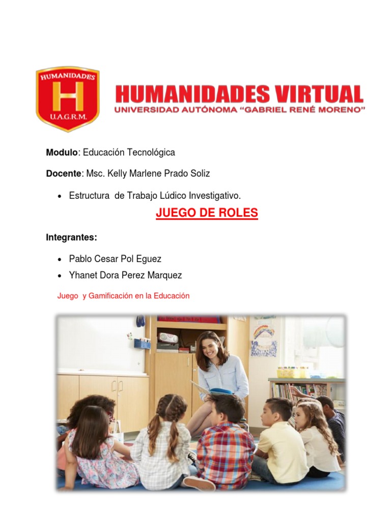 1 Juego de Roles | PDF | Inteligencia | Psicología cognitiva
