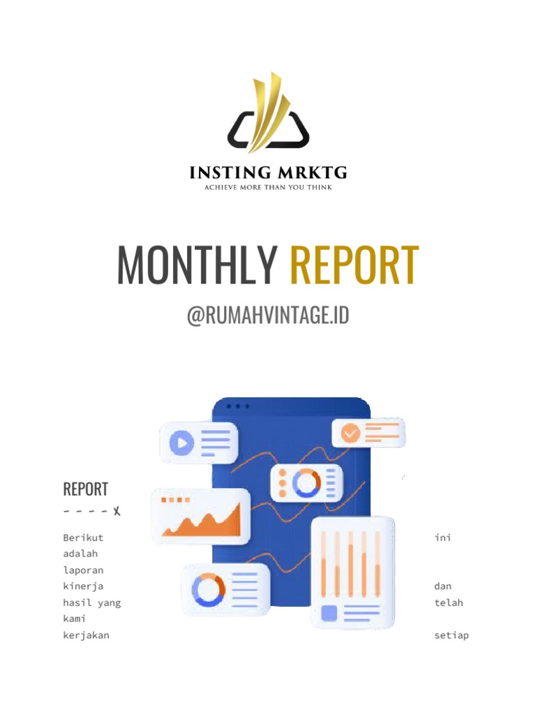 Contoh Monthly Report | PDF