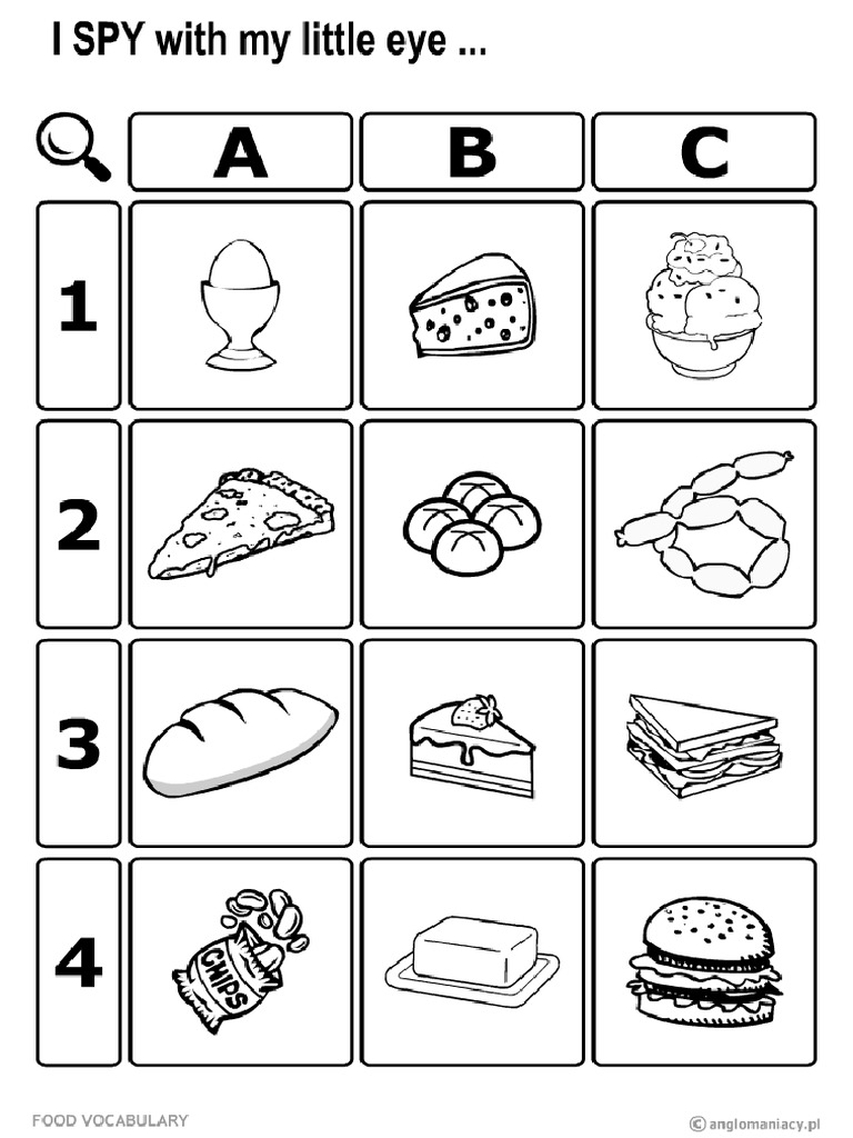 Basic Food Vocabulary | PDF