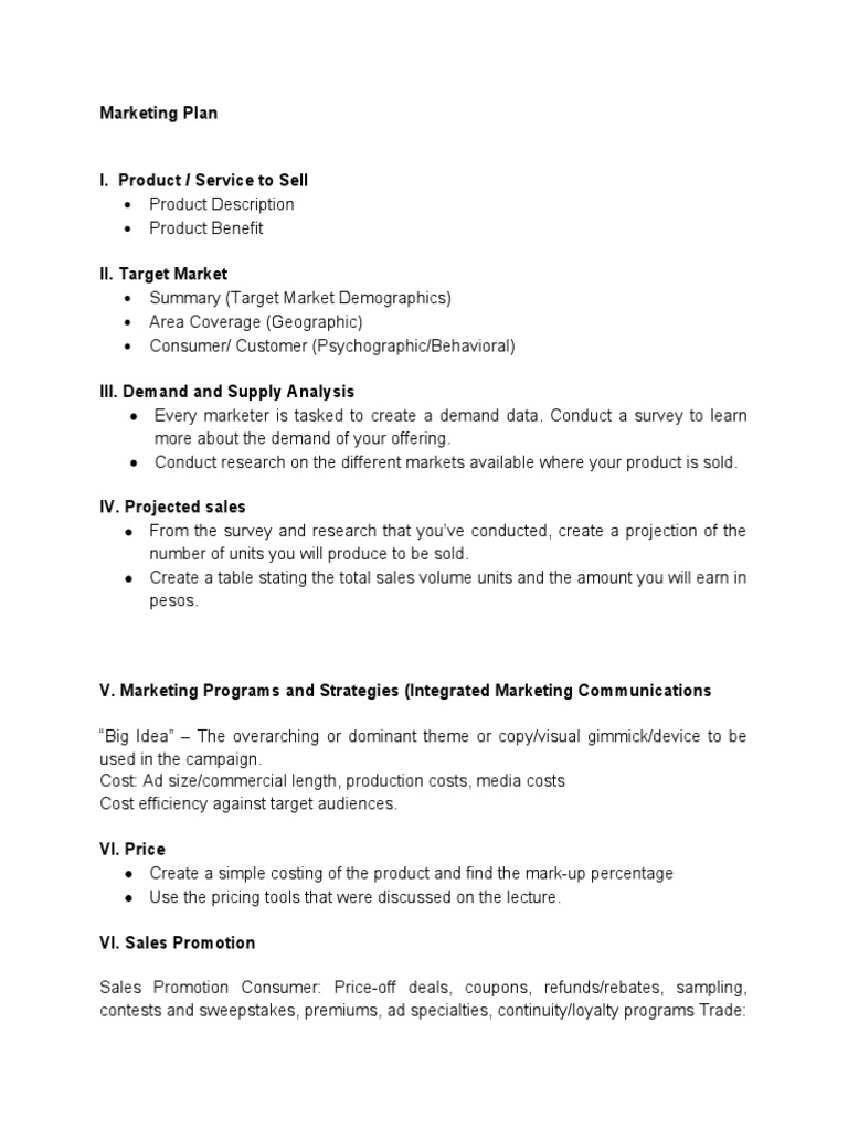 Marketing Plan Final Project | PDF Marketing Plan Final Project | PDF
