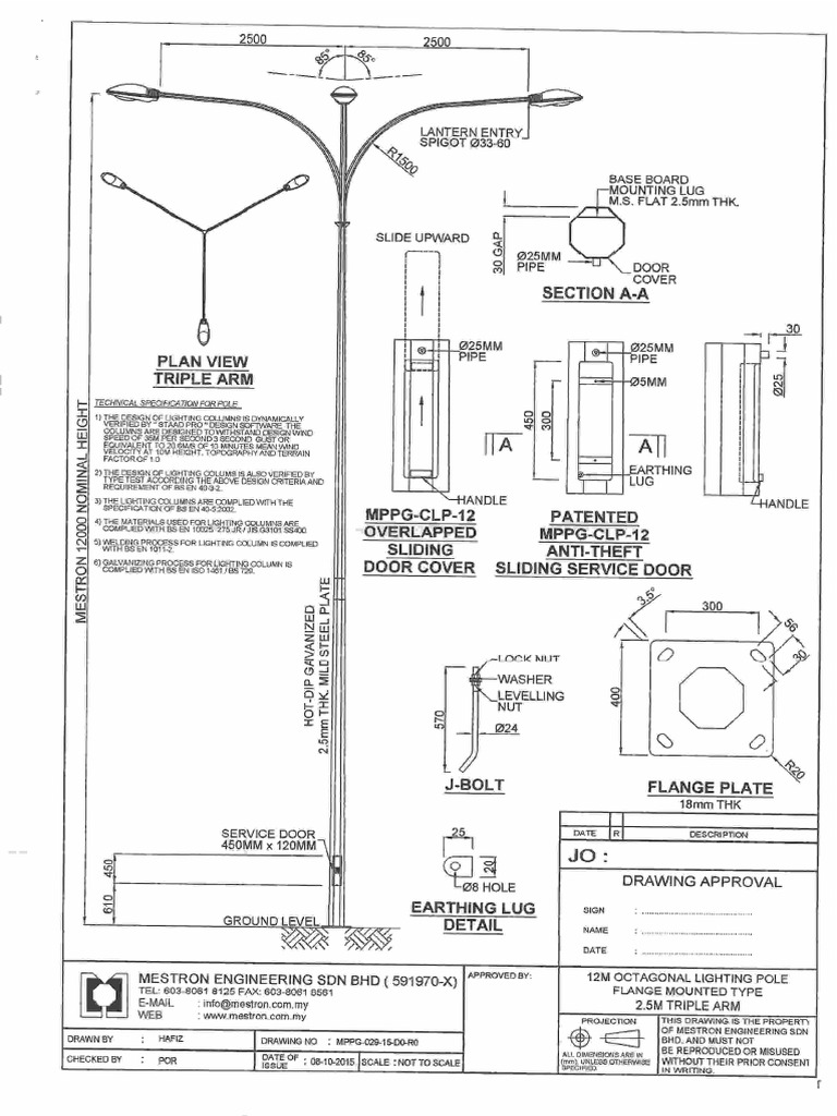 12M Pole | PDF