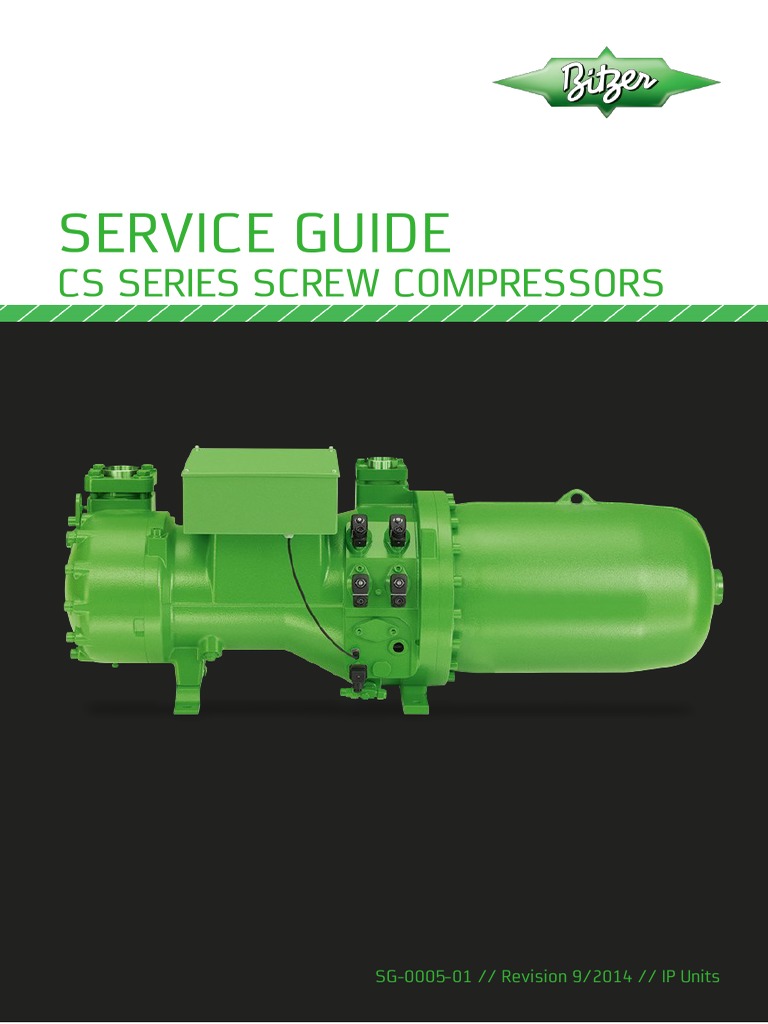 SG-0005-01 CS Service Guide | PDF | Evaporation | Electric Motor