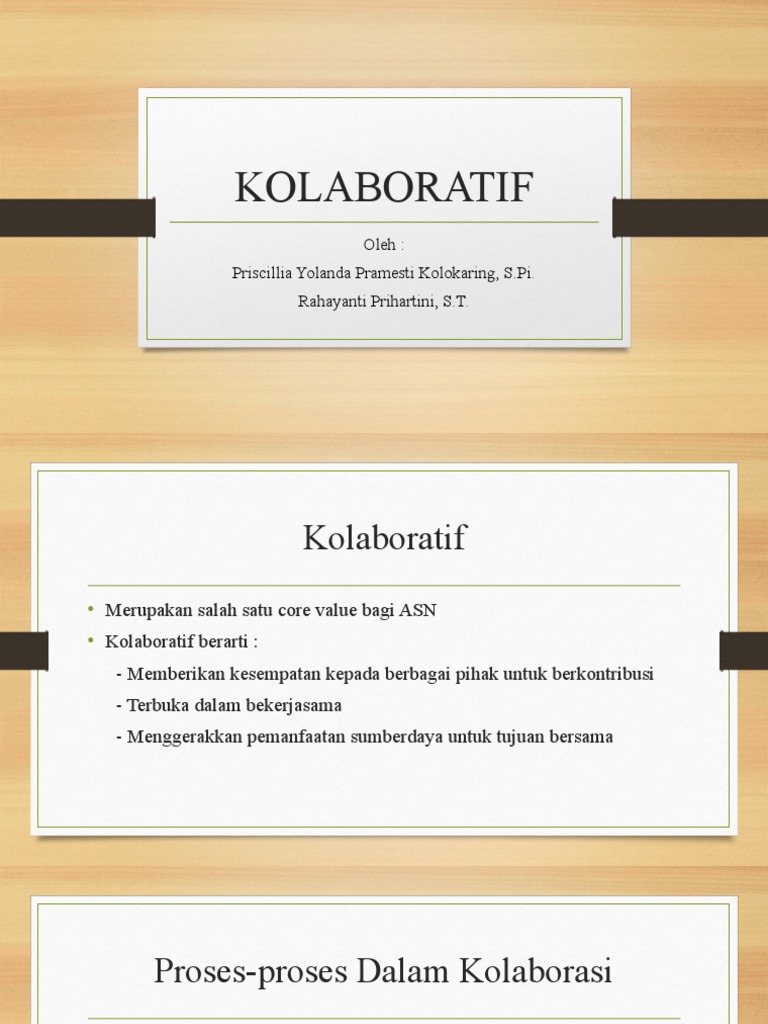 KOLABORATIF | PDF