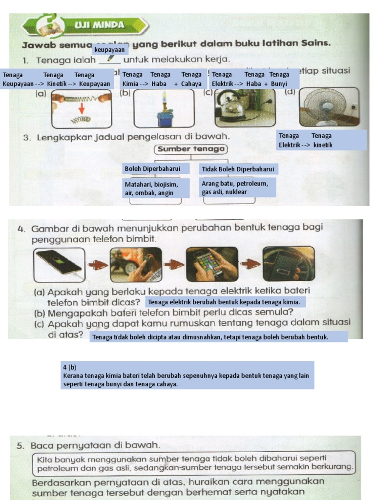 Uji Minda Tenaga | PDF
