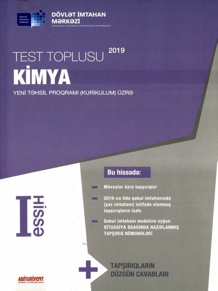 DİM Kİmya Bank 1 | PDF