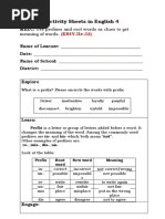 LESSON PLAN (Fuller Approach) | PDF