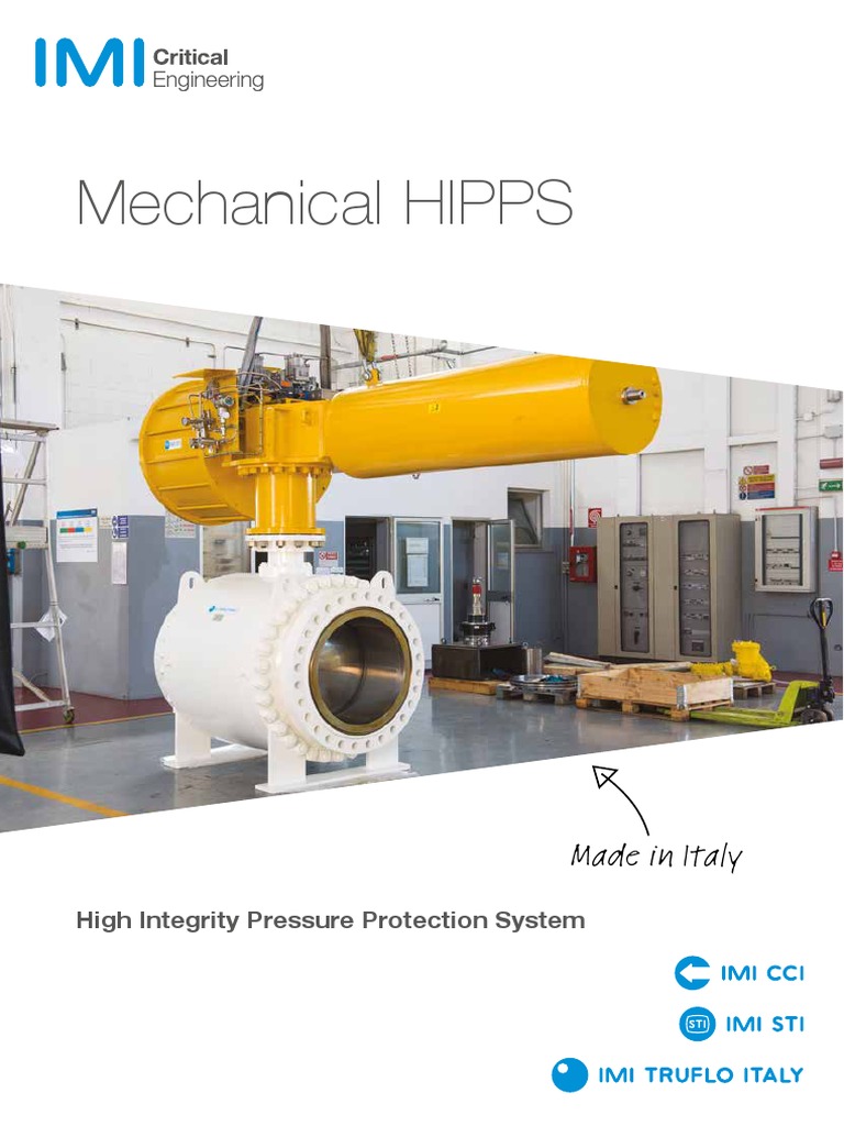 IMI CCI Product Mech HIPPS Vis3 | PDF | Valve | Pump