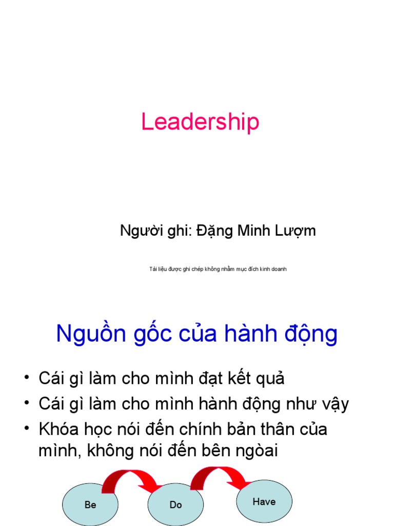 Leadership | PDF