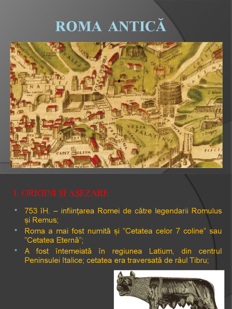 Roma - in - Antichitate - Cls. - A - V A | PDF