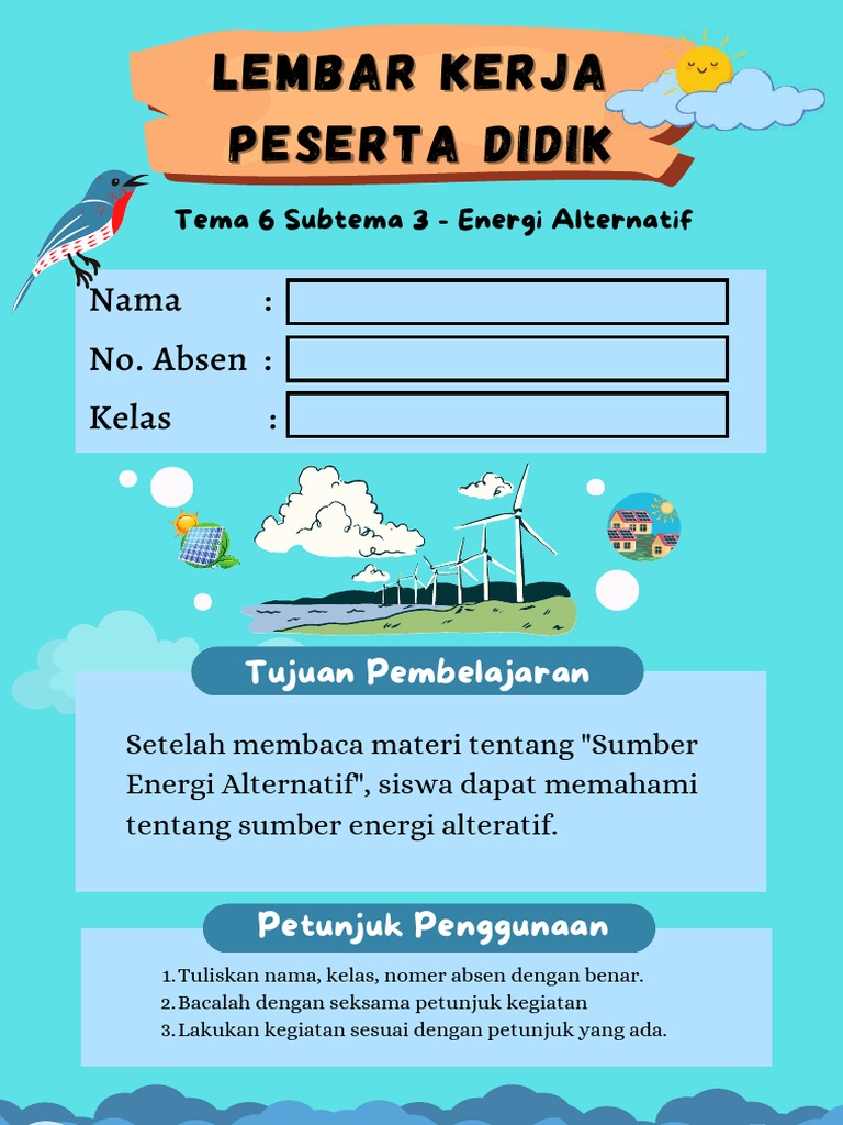 Lembar Kerja Peserta Didik | PDF