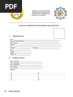 Ncip Genealogy Form | PDF | Ethnic Groups