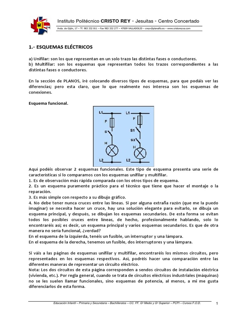 Esquemas Electricos | PDF | Ingenieria Eléctrica
