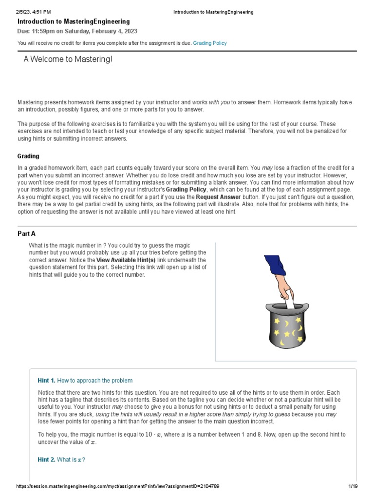MasteringEngineering: Growth Mindset Guide | PDF