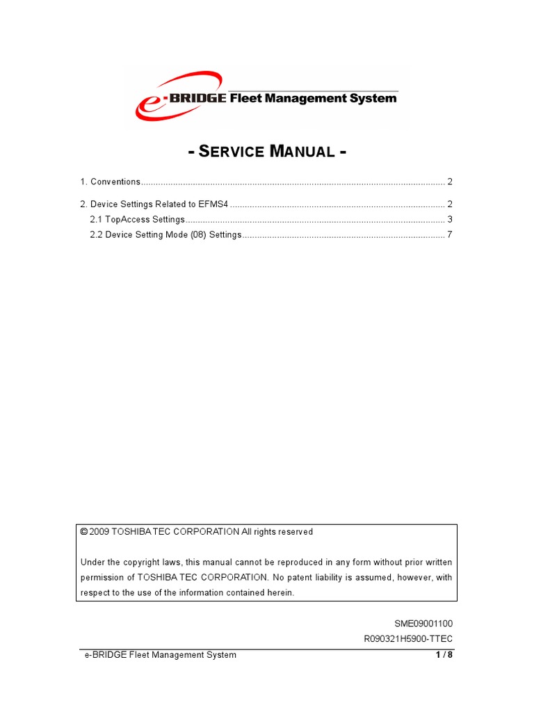 EFMS Service Manual | PDF | Proxy Server | Hypertext Transfer Protocol