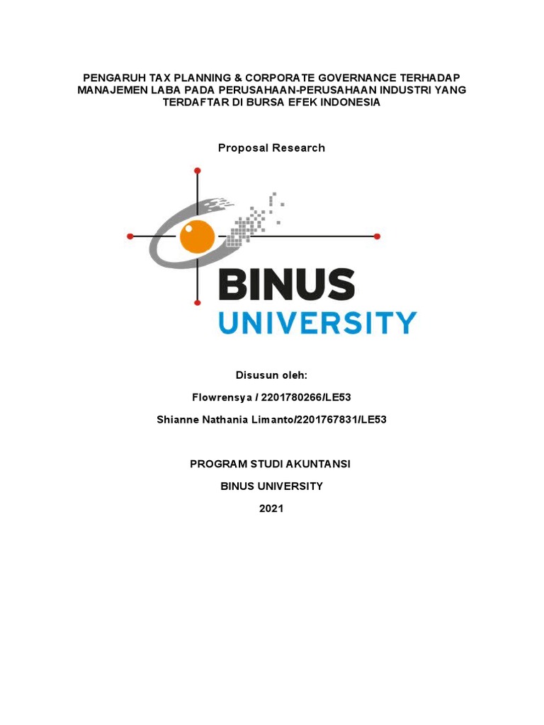 Proposal Research | PDF